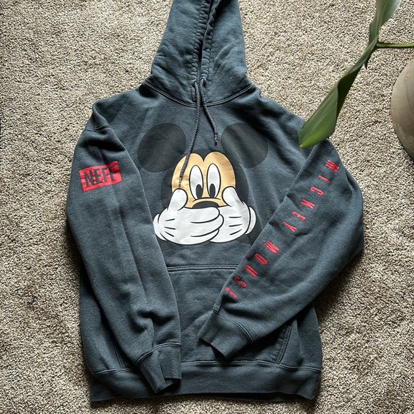 Neff | Shirts | Neff Mickey Mouse Disney Hoodie Comfy Stylish | Poshmark